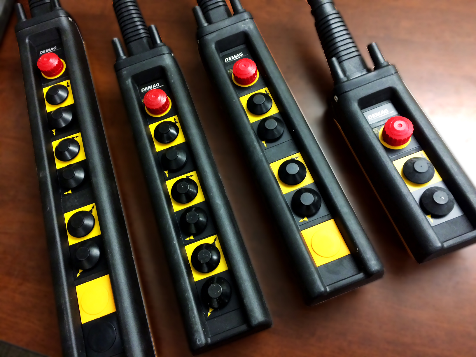 Buttoned Up - Demag DST Pendants - Kristian Electric
